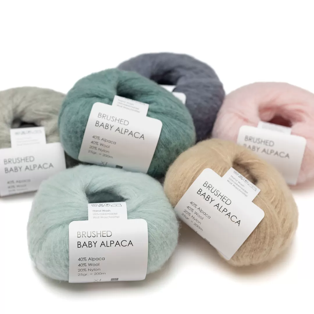 Brushed Baby Alpaca 25g Hjertegarn - Lankamaailma